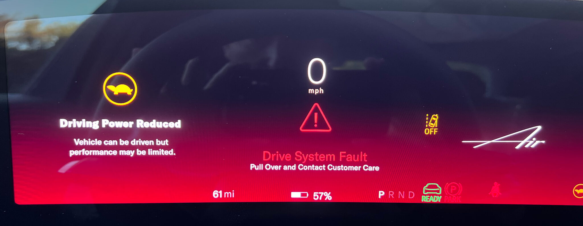 Lucid Air Turtle Mode (Car Goes Limp) - Lucid Insider Blog - Lucid Air ...