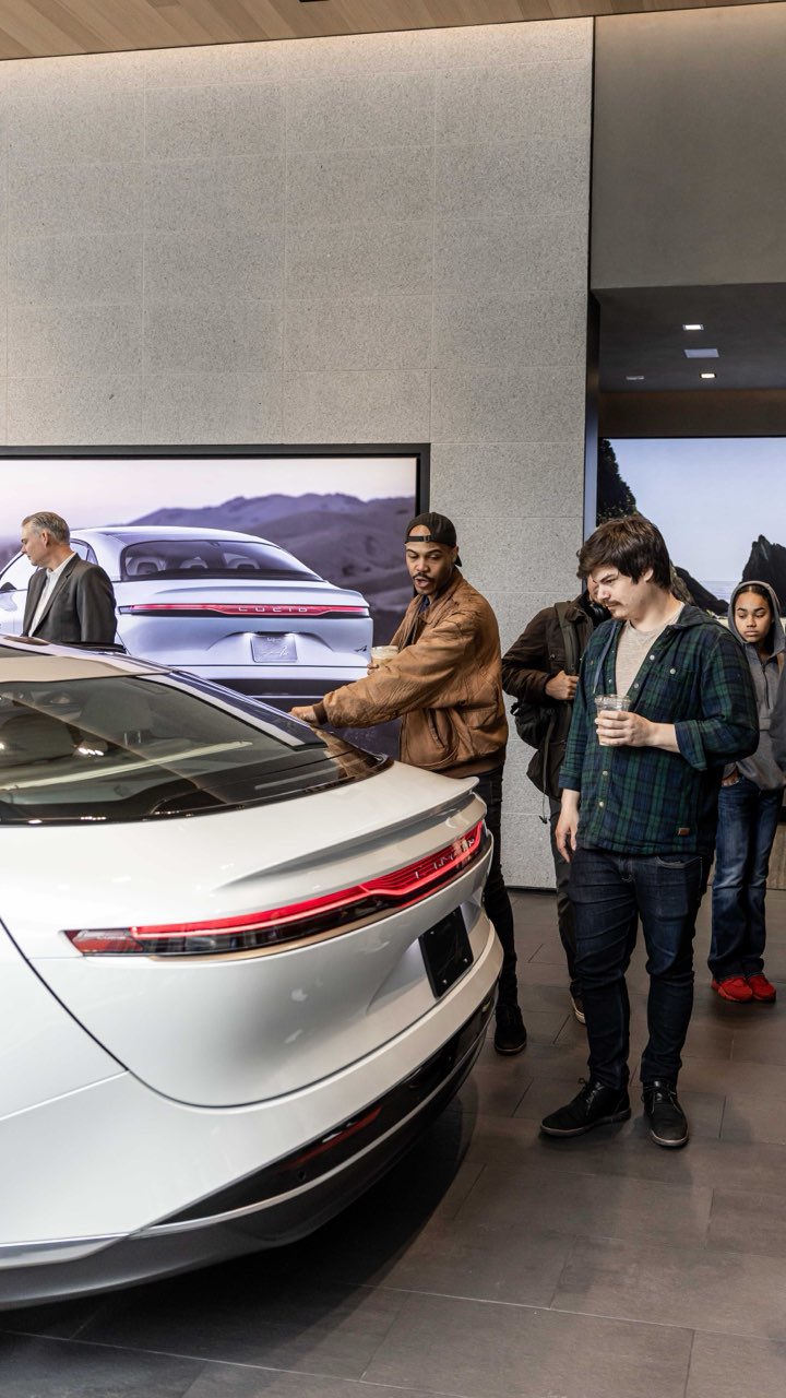 Photos & Videos From The Lucid Motors Boston Showroom Opening - Lucid ...