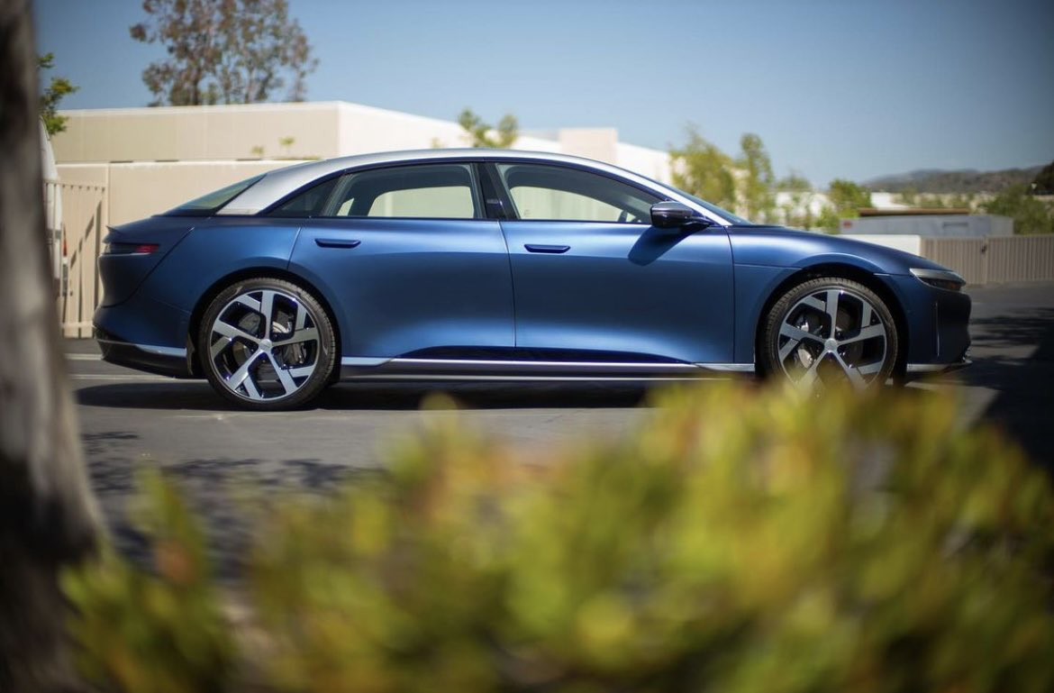 Lucid Rumors: 1,650 Cars Produced, Pure Deliveries Start 2023, Blue ...