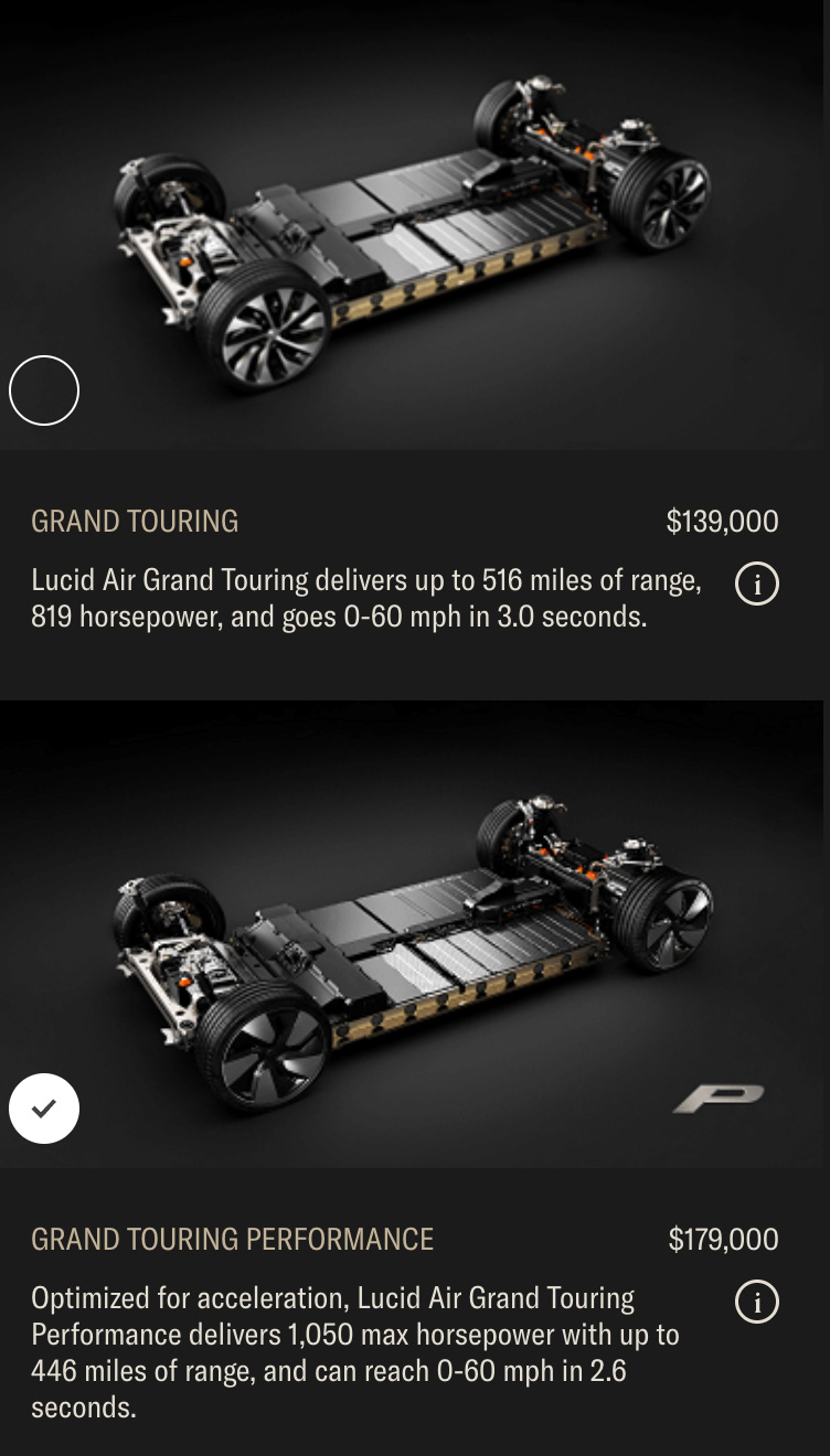 Lucid Motors Officially Launches Grand Touring Performance Model ...