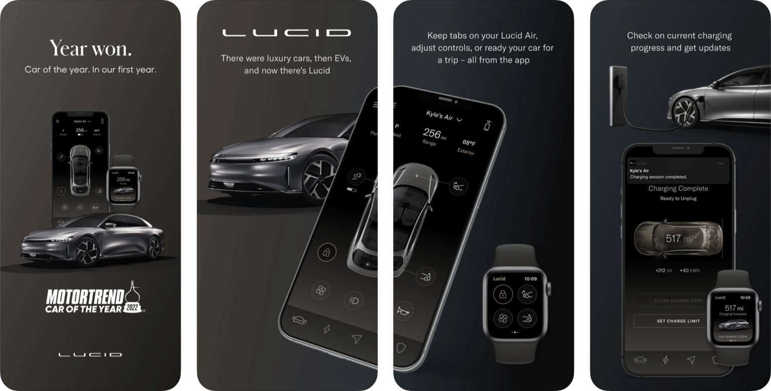 Lucid Mobile App Updated With Electrify America Tips Dream Edition lucid-mobile-app-updated-with-electrify-america-tips-dream-edition