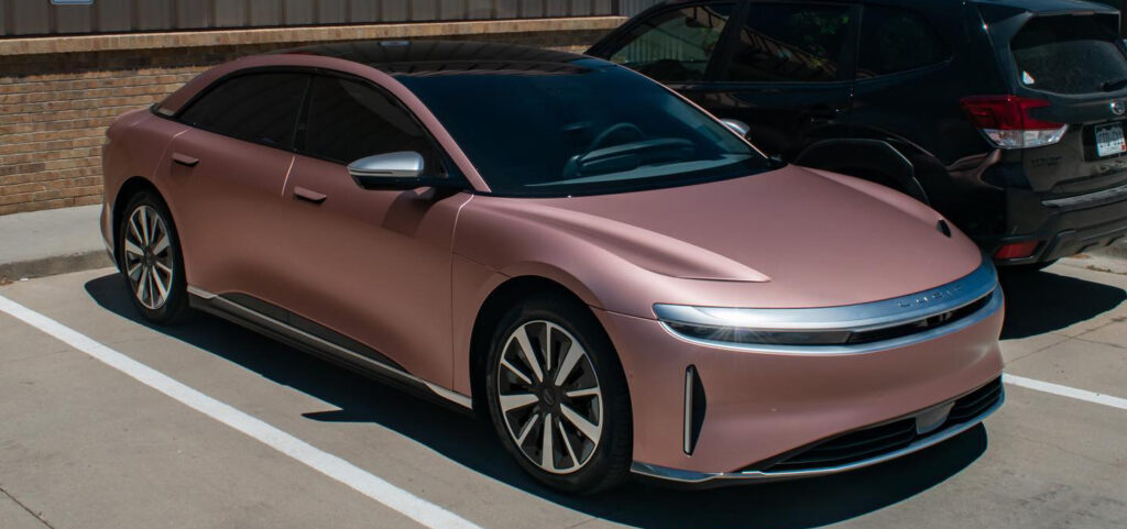 Royal Rose Gold Lucid Air - Lucid Insider Blog - Lucid Air & Lucid ...