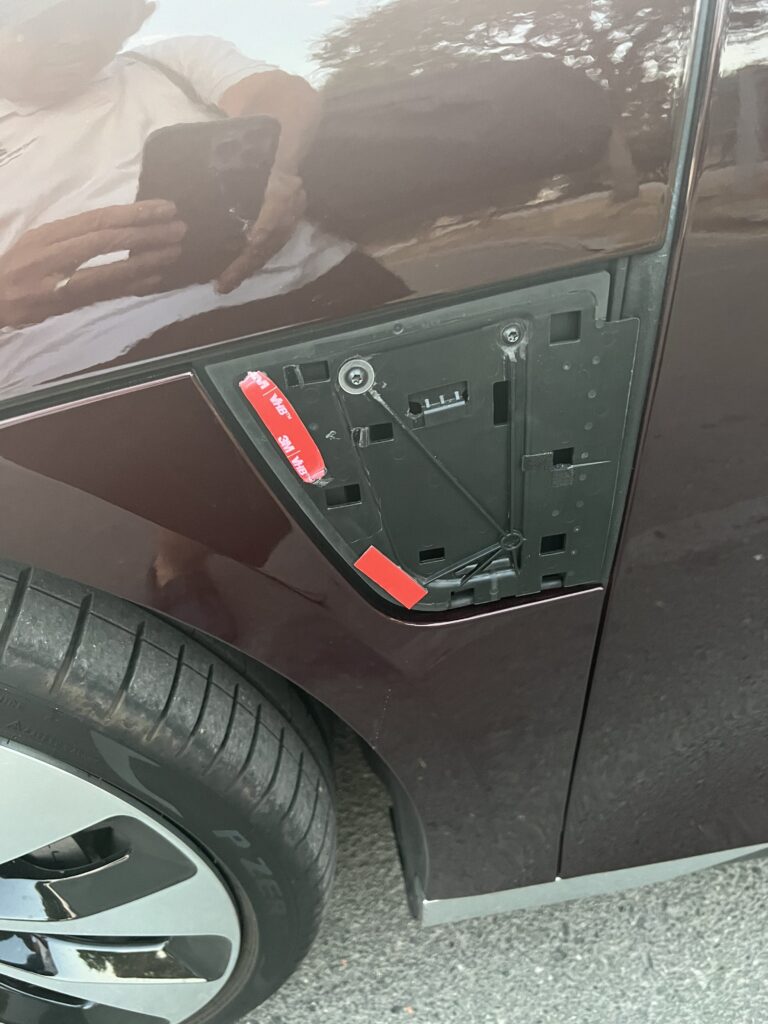 Photo: Lucid Air Charge Port Panel Fell Off - Lucid Insider Blog ...